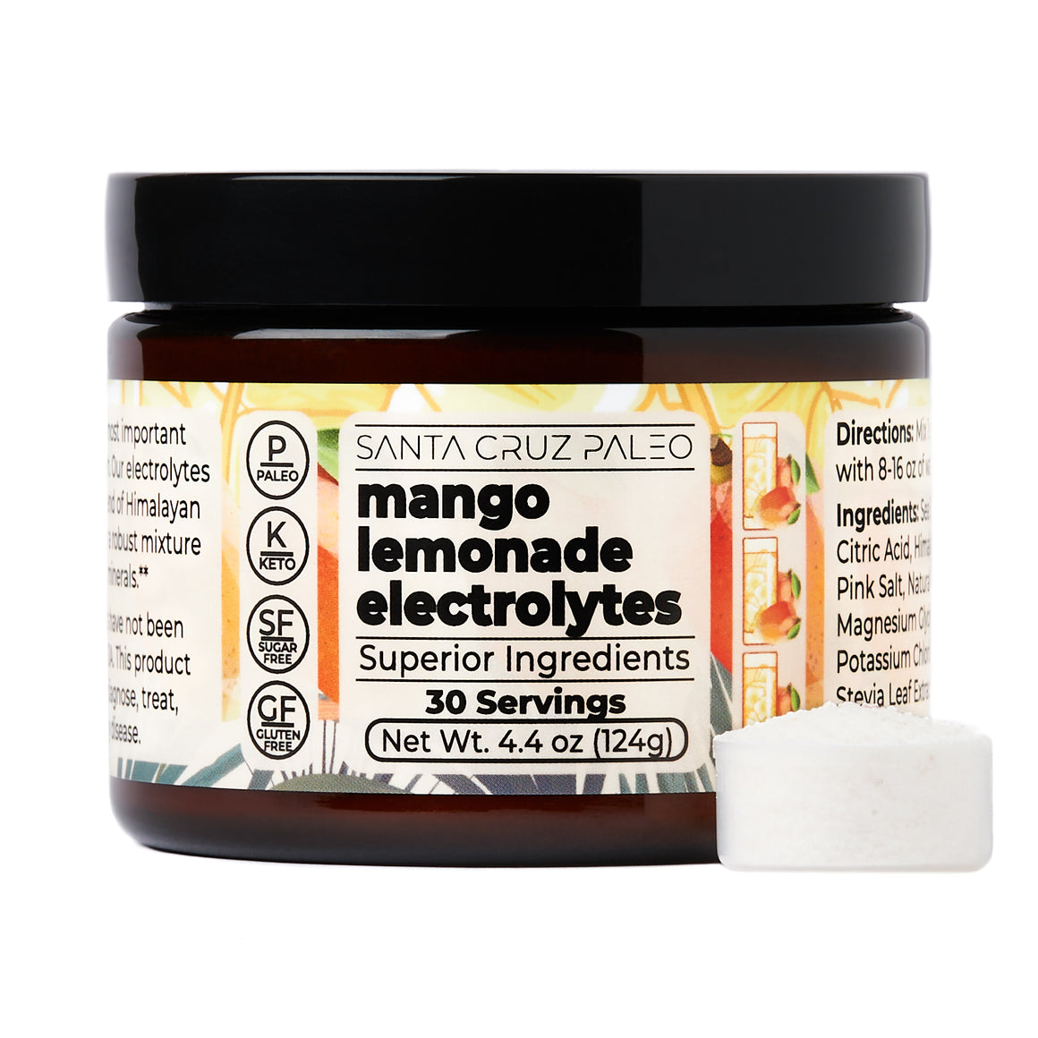 Mango Lemonade Electrolyte Tub – Santa Cruz Paleo