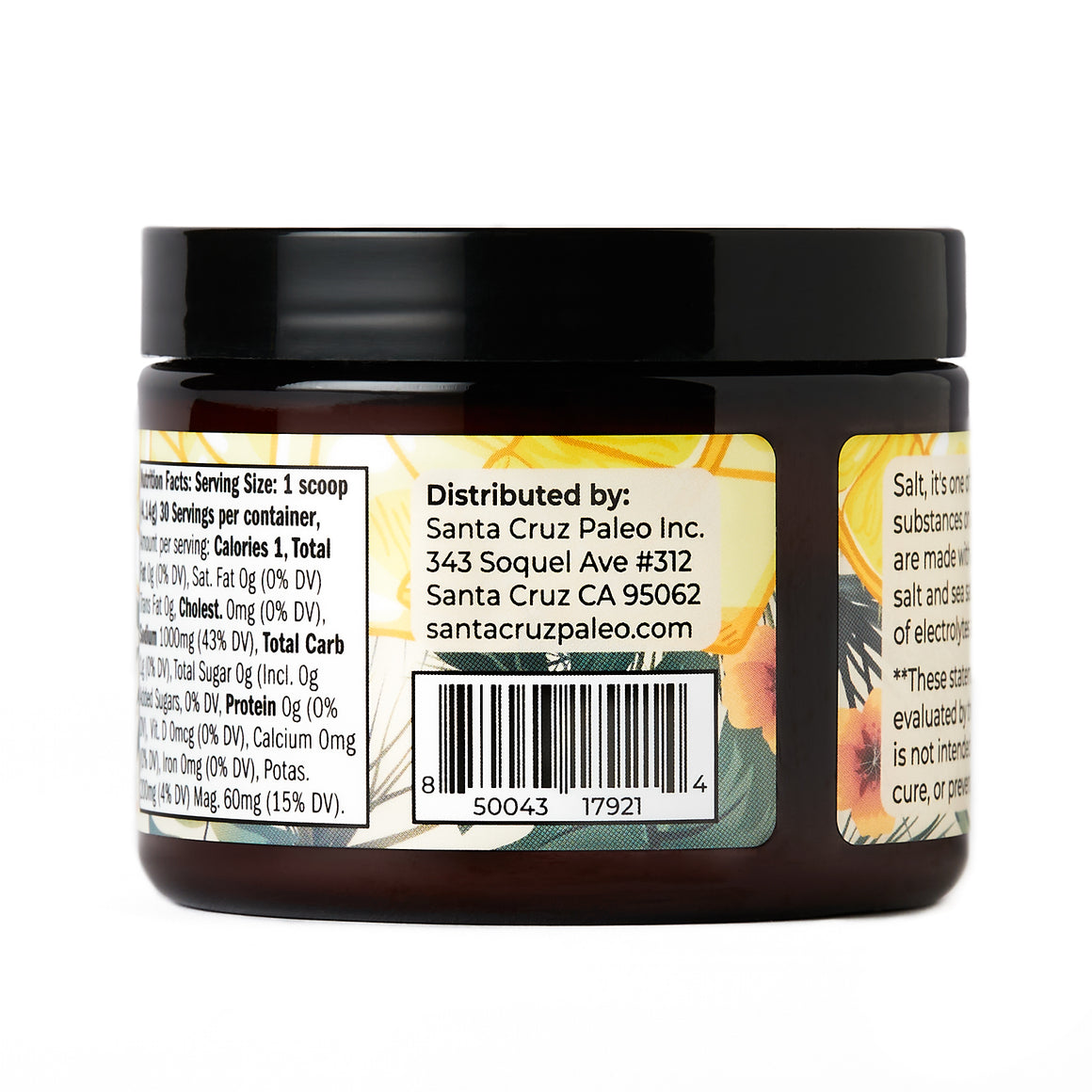 Lemonade Electrolyte Tub – Santa Cruz Paleo
