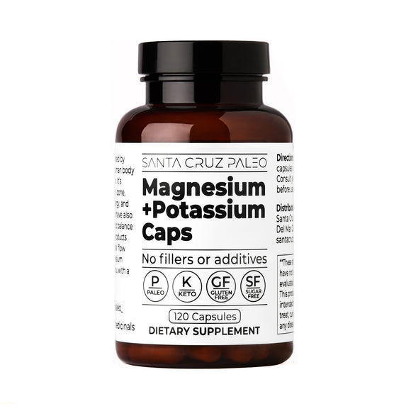 Double Size Magnesium + Potassium Caps – Santa Cruz Paleo