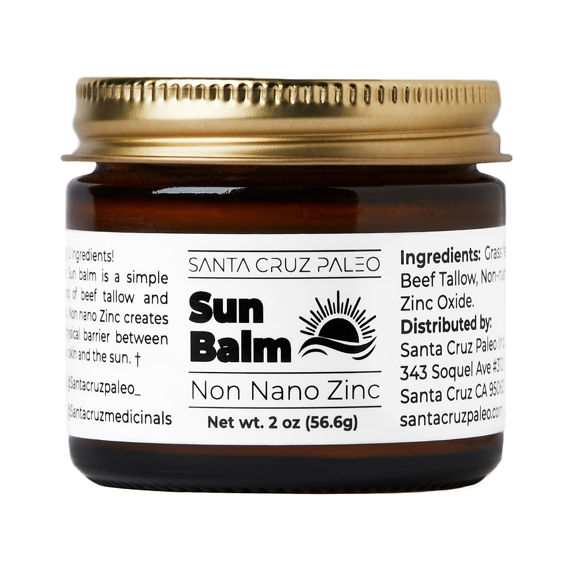 Sun Balm – Santa Cruz Paleo