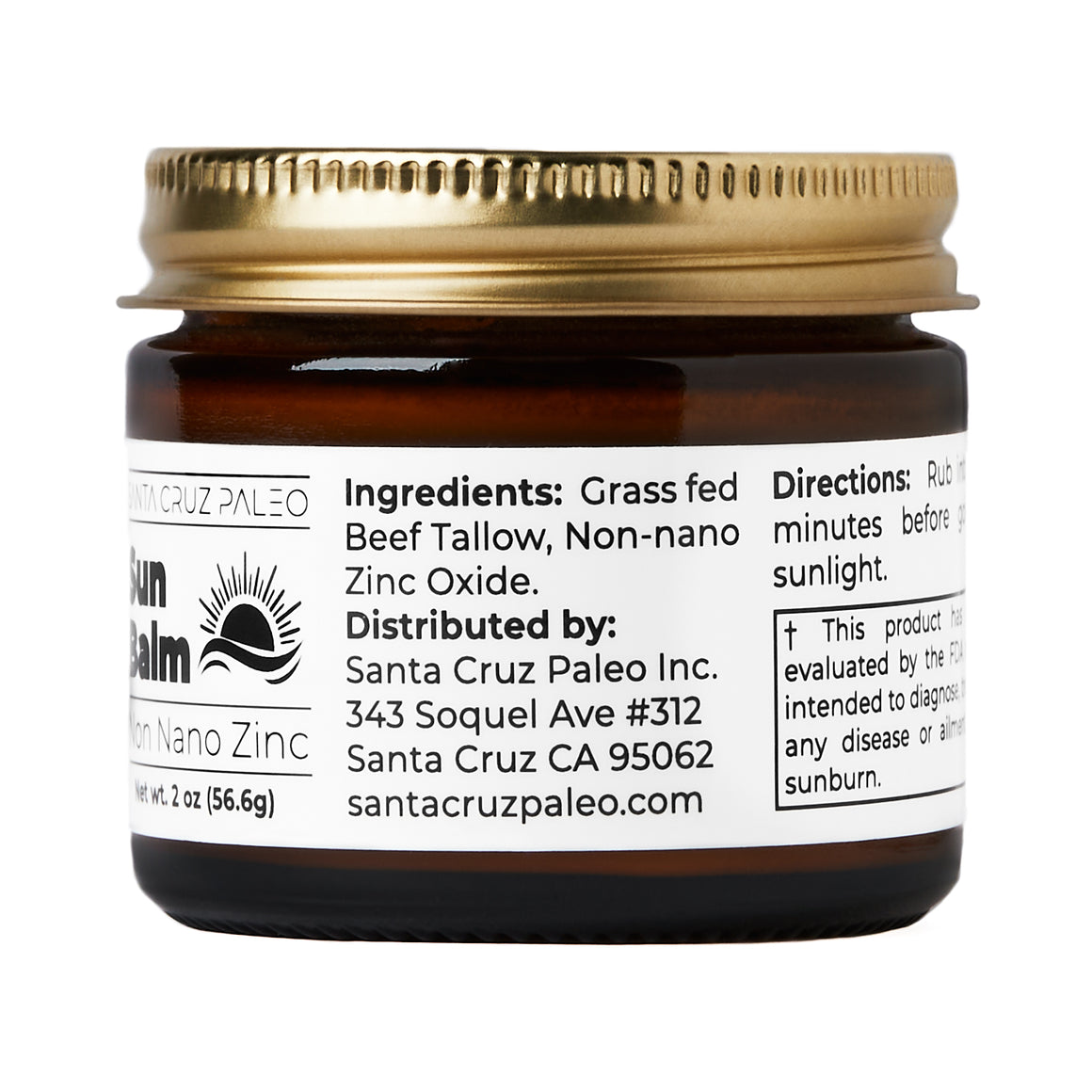 Sun Balm – Santa Cruz Paleo