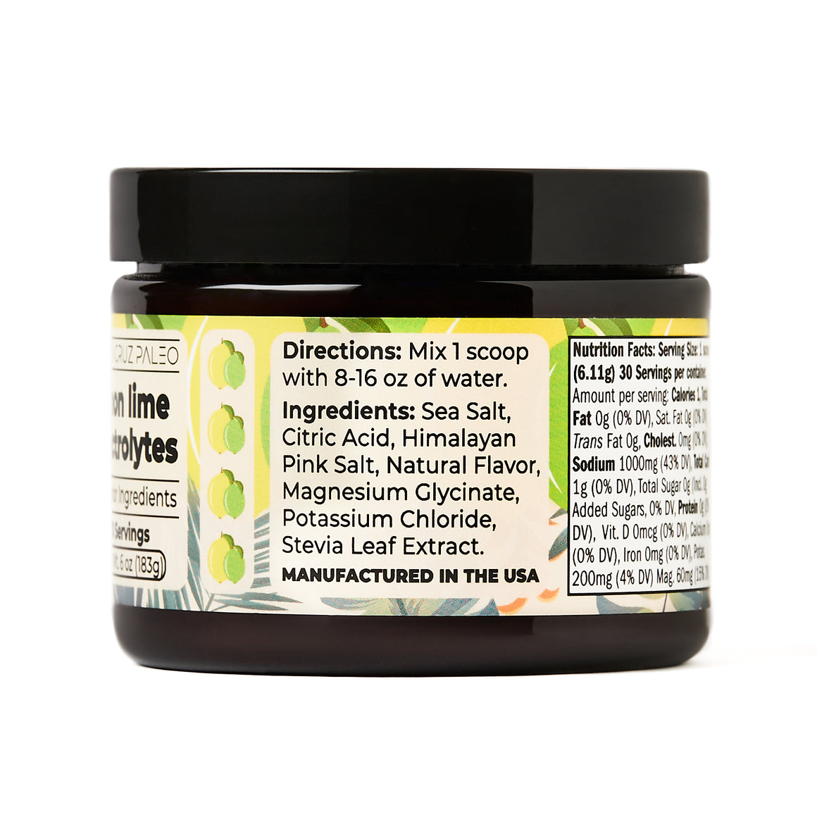 Orange Electrolyte Tub – Santa Cruz Paleo