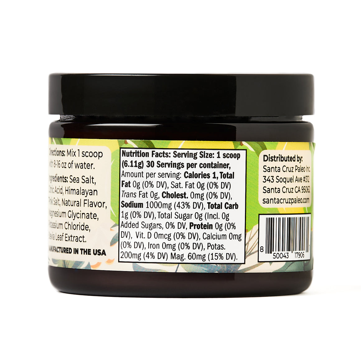 Orange Electrolyte Tub – Santa Cruz Paleo
