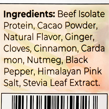 Horchata Beef Isolate Protein Bag – Santa Cruz Paleo